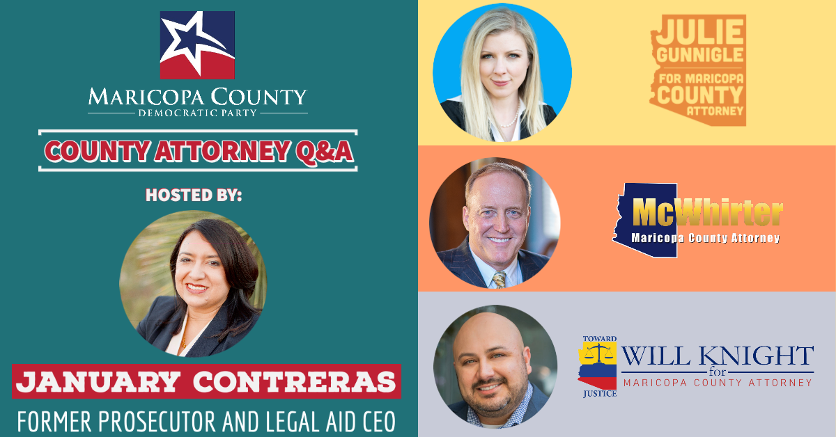 Read Maricopa County Attorney Democratic Candidates Answer Questions ...