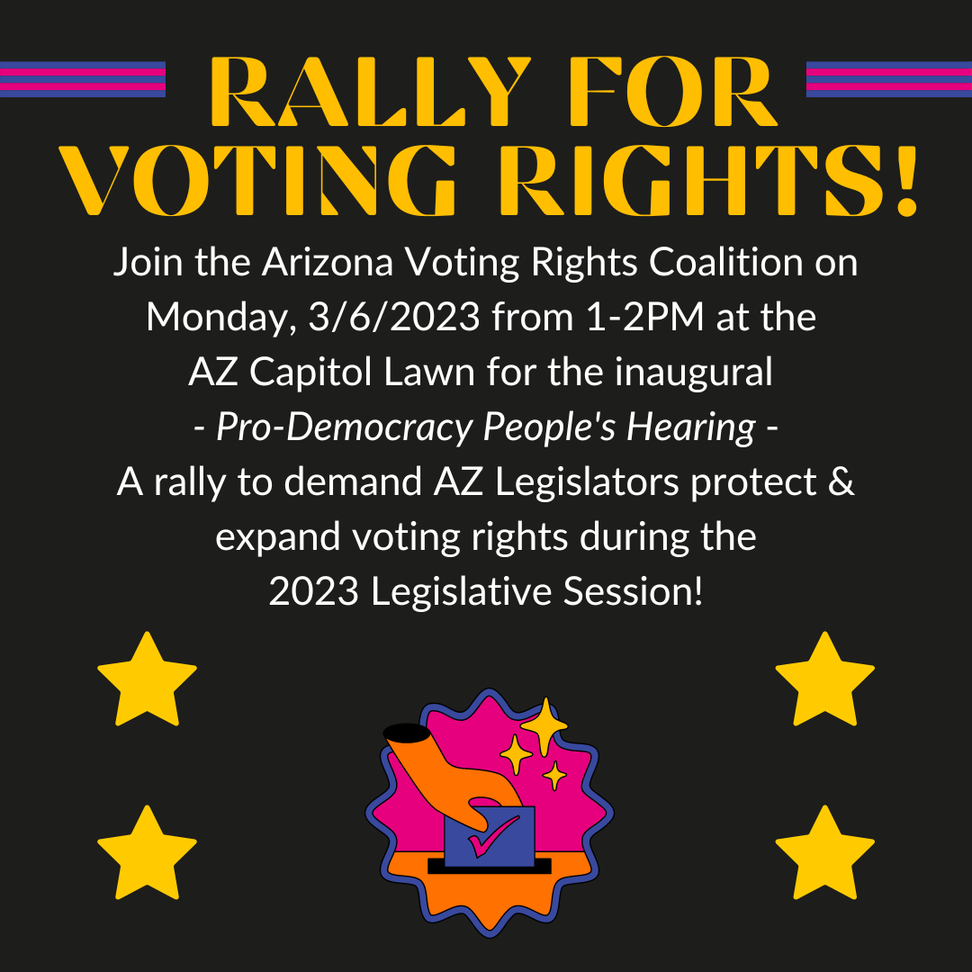 Read votingrightsrally now from Blog for Arizona for Politics from a ...