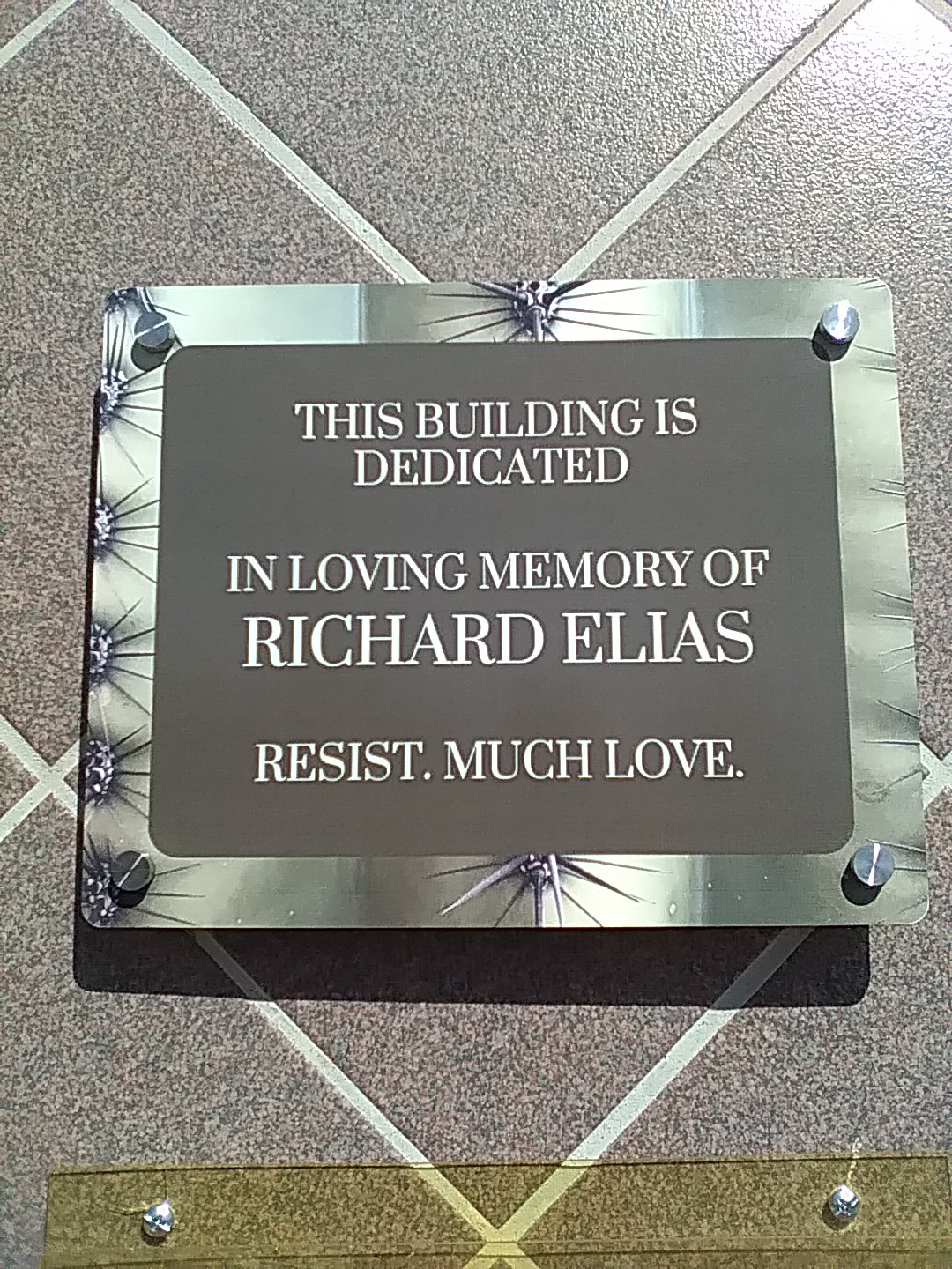 Read Emerge building dedicated to the late D 5 Supervisor Richard Elias ...