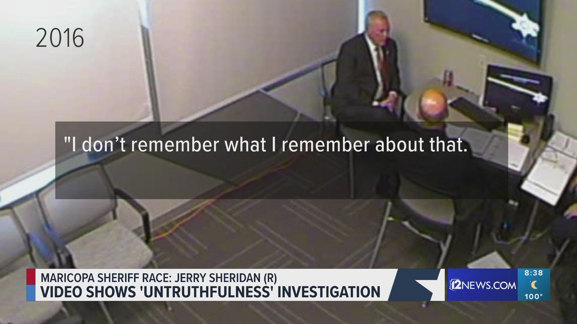 Read In a Newly Released Video, Maricopa County Sheriff Candidate Jerry ...